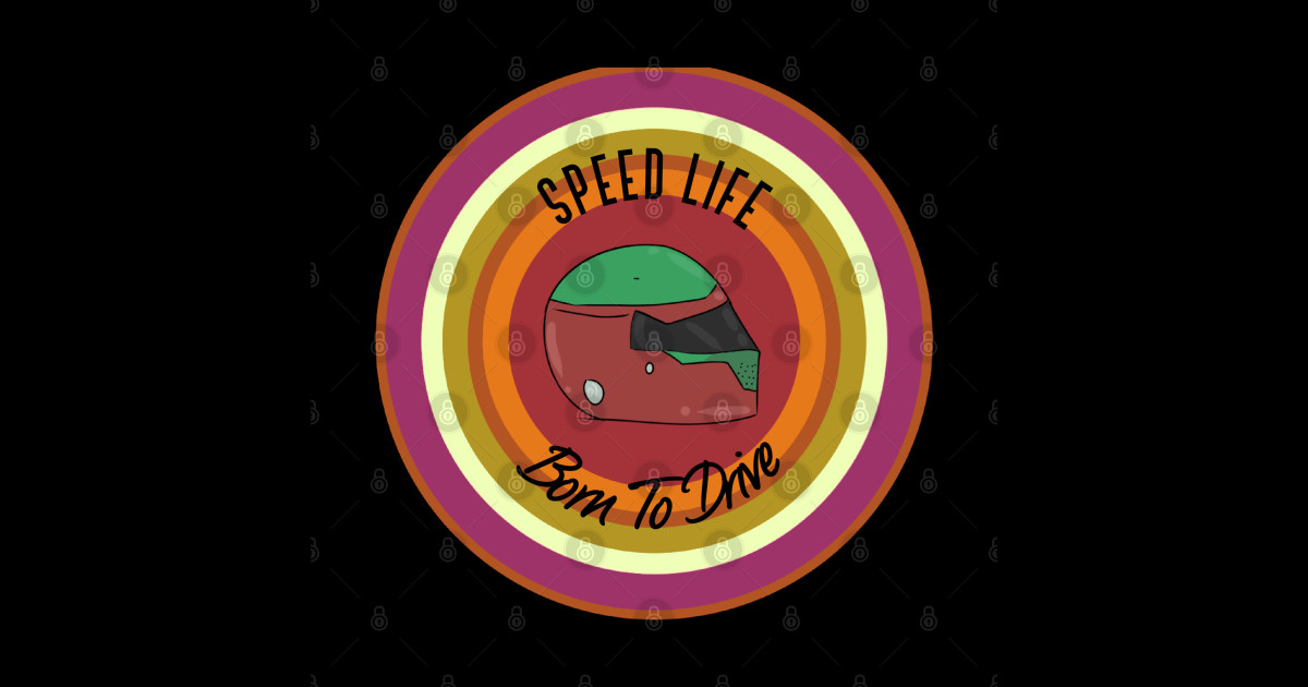 Born to drive, helmet - Motorsport - Posters and Art Prints | TeePublic