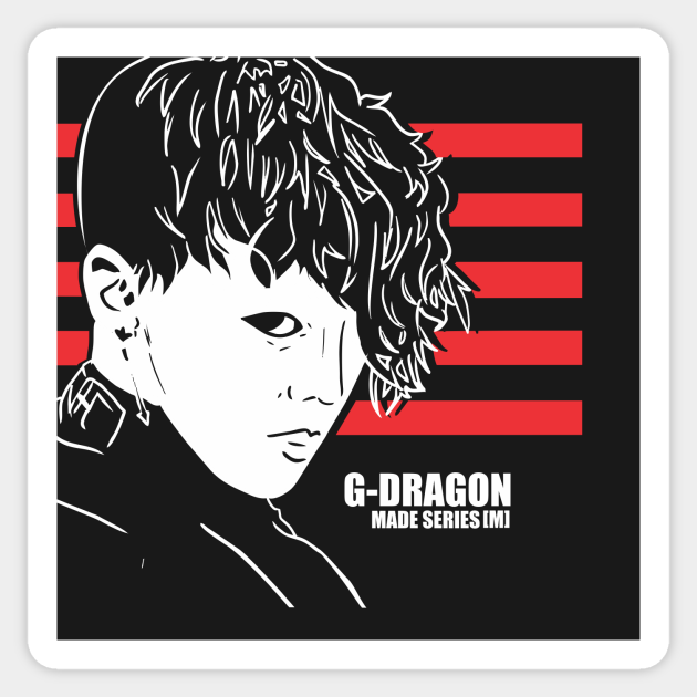 G-DRAGON MADE SERIES 1 - Bigbang - Sticker | TeePublic