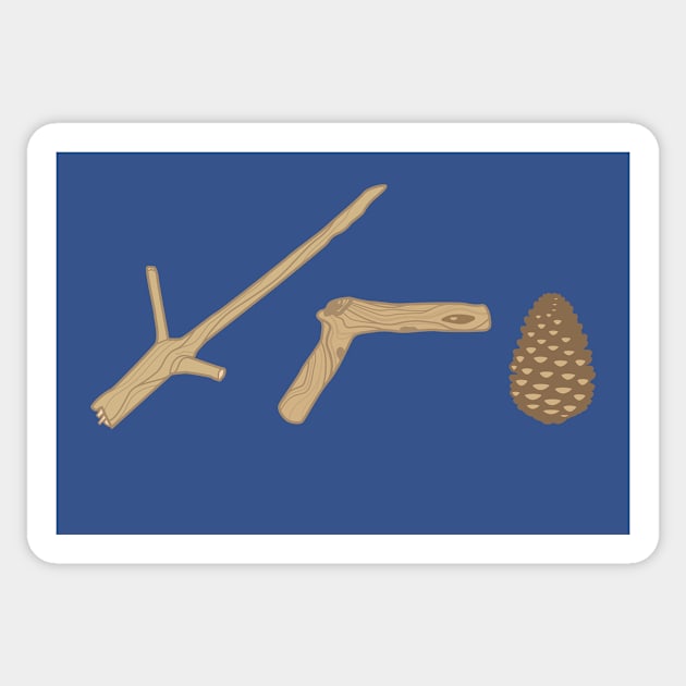 Choose Your Weapon - Stick Sword - Sticker | TeePublic