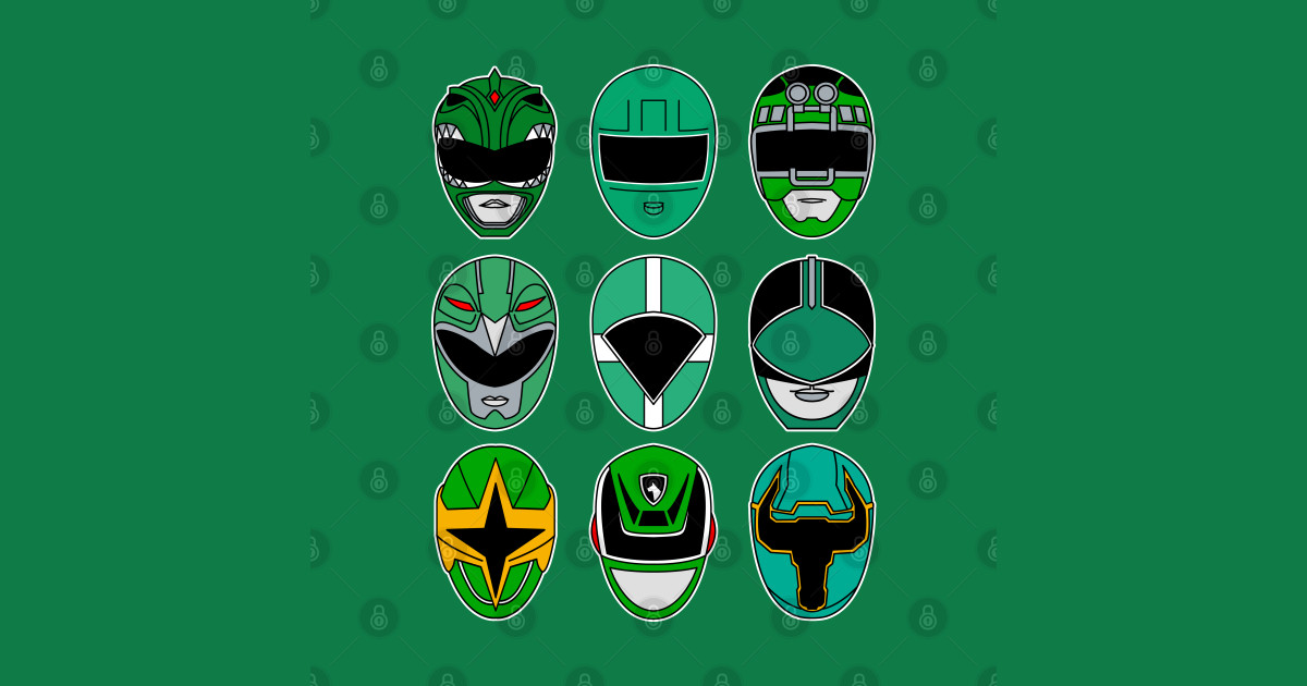 Forever Green - Power Rangers - Long Sleeve T-Shirt | TeePublic