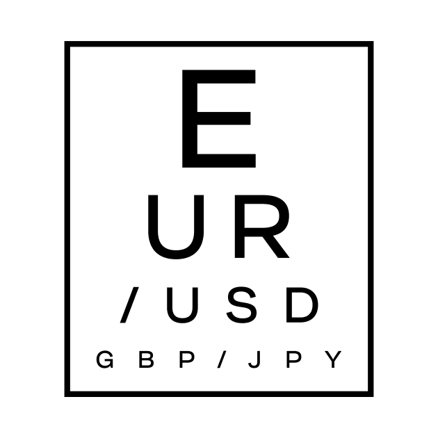 Forex Eye Exam Chart - Forex - T-Shirt | TeePublic