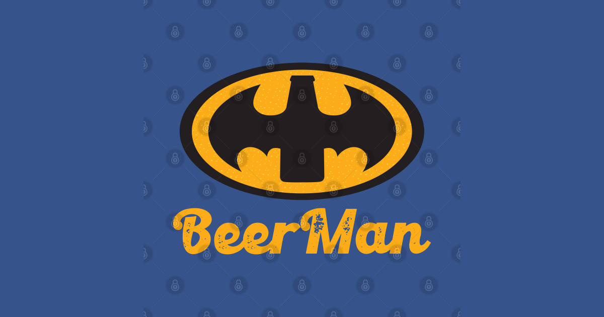 BeerMan - Beer Man - T-Shirt | TeePublic