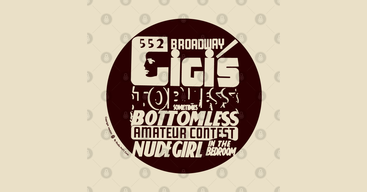 Vintage Gigi's San Francisco Strip Club - Vintage - T-Shirt | TeePublic