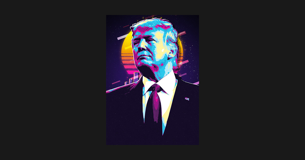 trump / retro 80s - Trump - T-Shirt | TeePublic