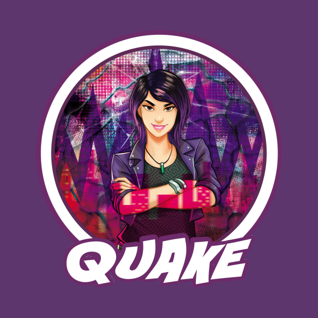 Quake (Marvel Rising) - Quake - T-Shirt | TeePublic