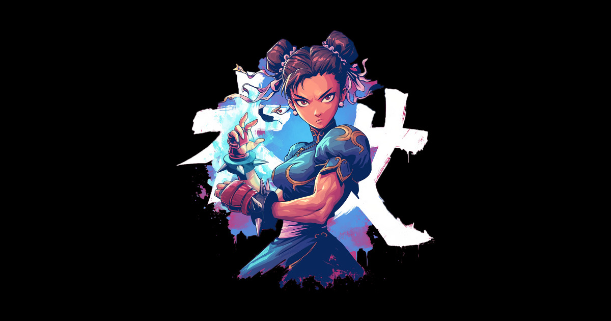 chun li - Chun Li - Sticker | TeePublic