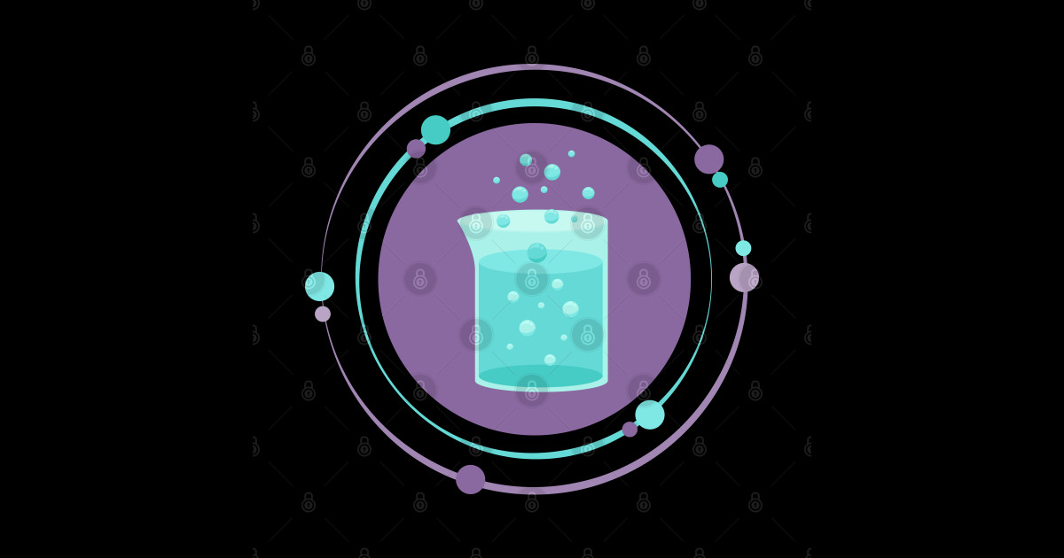 Boiling laboratory beaker design - Beaker - Posters and Art Prints ...