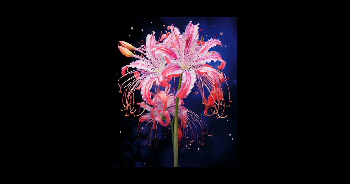 Japanese Spider Lily Soft Grunge Anime Aesthetic Flower - Spider Lily ...