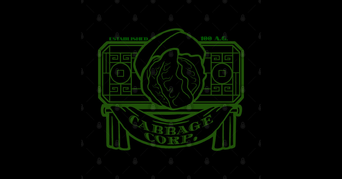 Avatar Cabbage Corp (Light) - Avatar The Last Airbender - Sticker ...