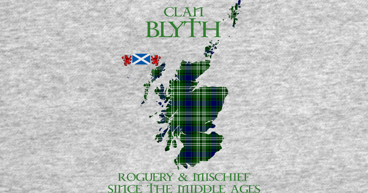 Clan Blyth tartan Scotland map Saltire flag and lion rampant scottish ...