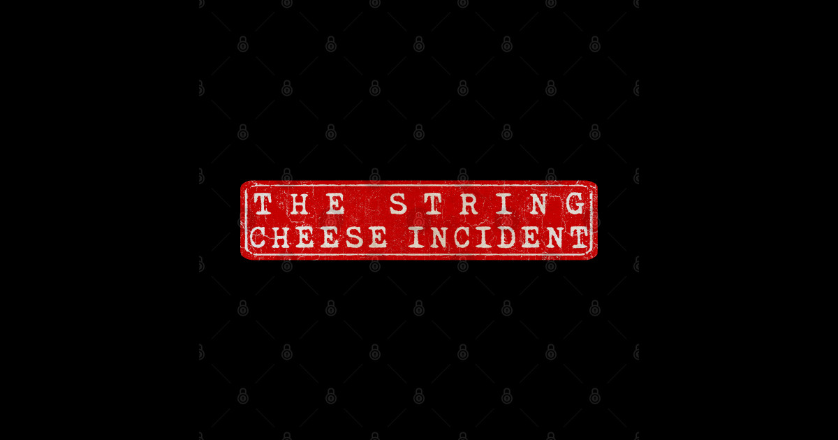 vintage retro plate The String Cheese Incident - The String Cheese ...