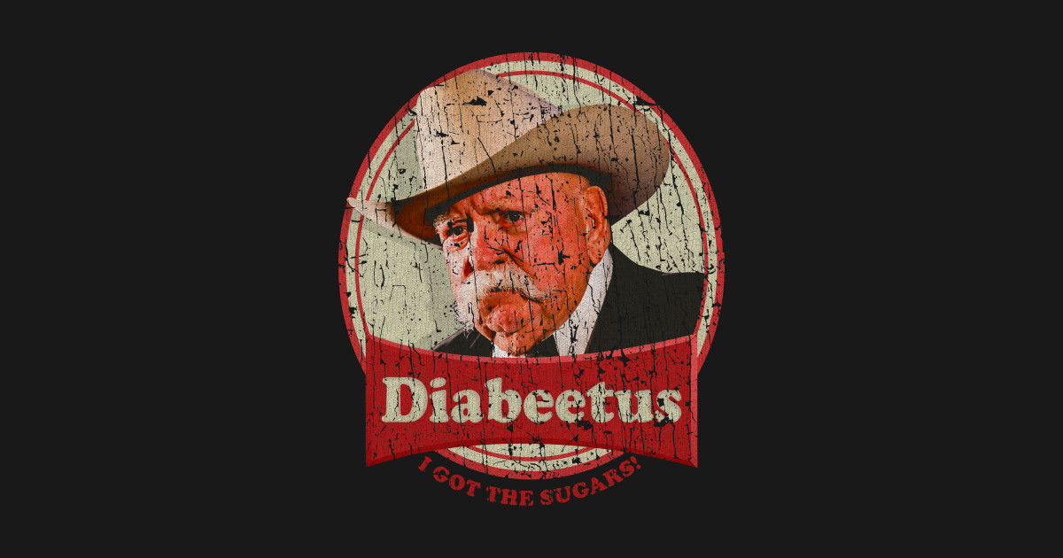 RETRO STYLE - DIABEETUS I GOT THE SUGARS! - Vintage - Hoodie | TeePublic