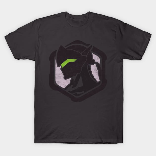 Genji Hexagon - Overwatch - T-Shirt | TeePublic