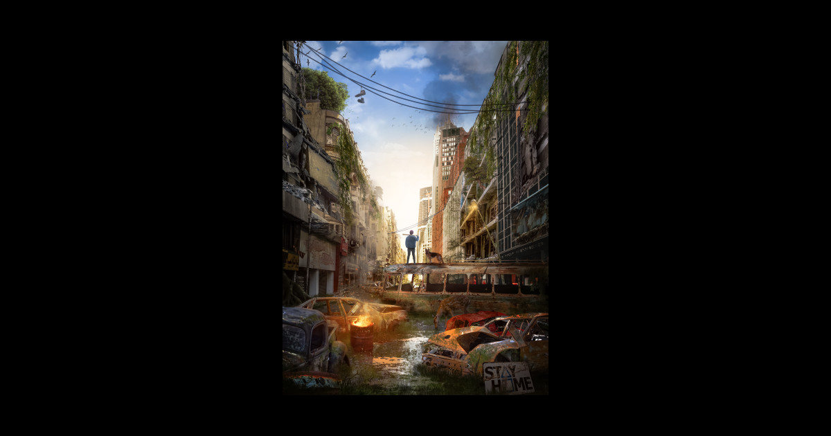 I am legend - Post Apocalyptic - Sticker | TeePublic