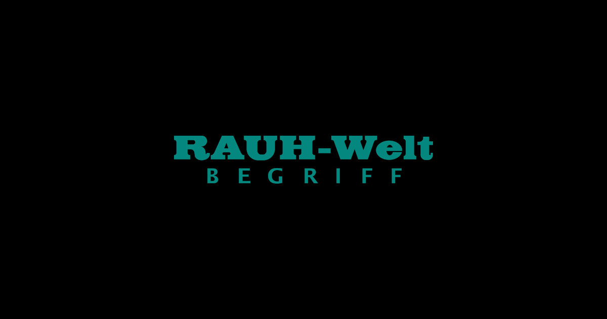 Rauh Welt Green - Rauh Welt Begriff - Sticker | TeePublic