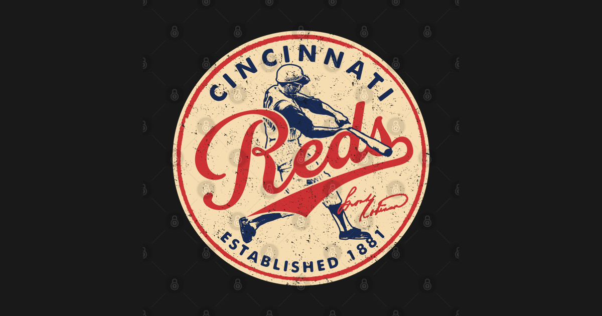 Throwback Cincinnati Reds 2 by Buck Tee - Cincinnati Reds - T-Shirt ...