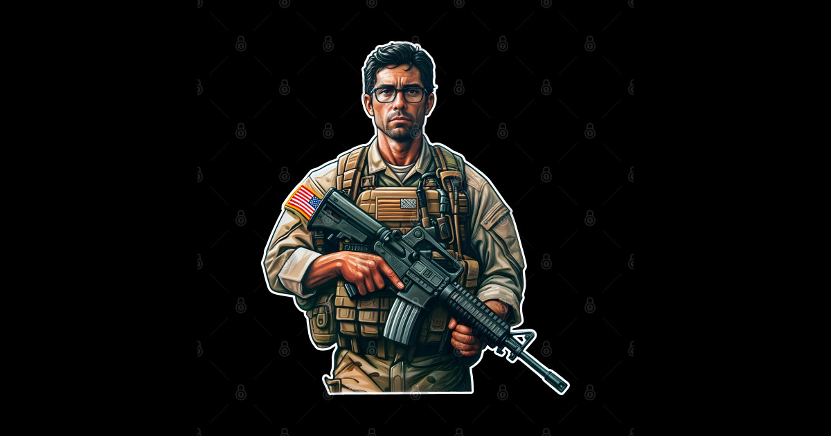Tactical Man - Tactical - Sticker | TeePublic