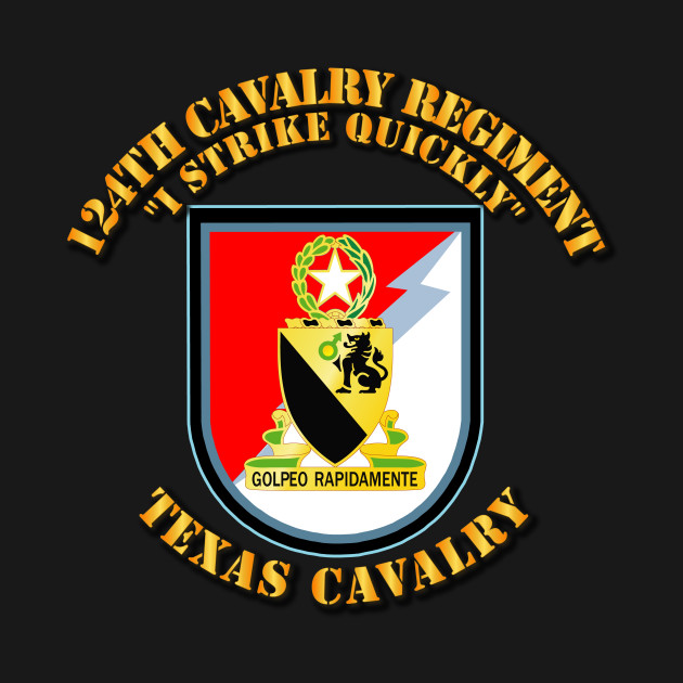 Flash - 124th Cavalry Regiment - Texas Cavalry - Flash 124th Cavalry ...