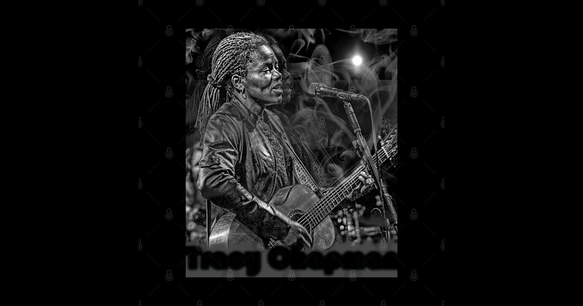 Tracy Chapman Smoke and Ashes - Tracy Chapman - Sticker | TeePublic