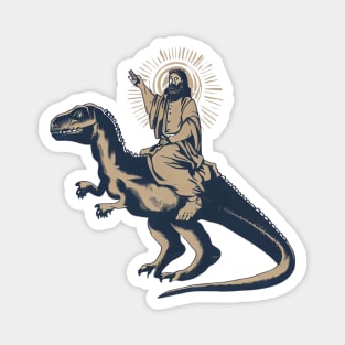 Jesus Christ Velociraptor Dinosaur Merch for Sale | TeePublic