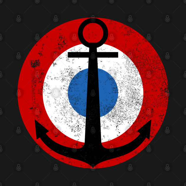 Aéronavale (distressed) - French Naval Aviation Roundel - T-Shirt sold ...