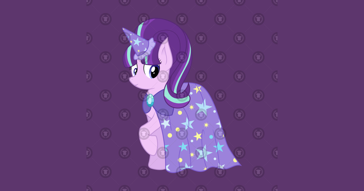Starlight wearing Trixie's cape and hat - My Little Pony - T-Shirt ...