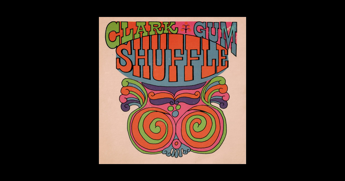 The Clark Gum Shuffle - 1960s - Sticker | TeePublic