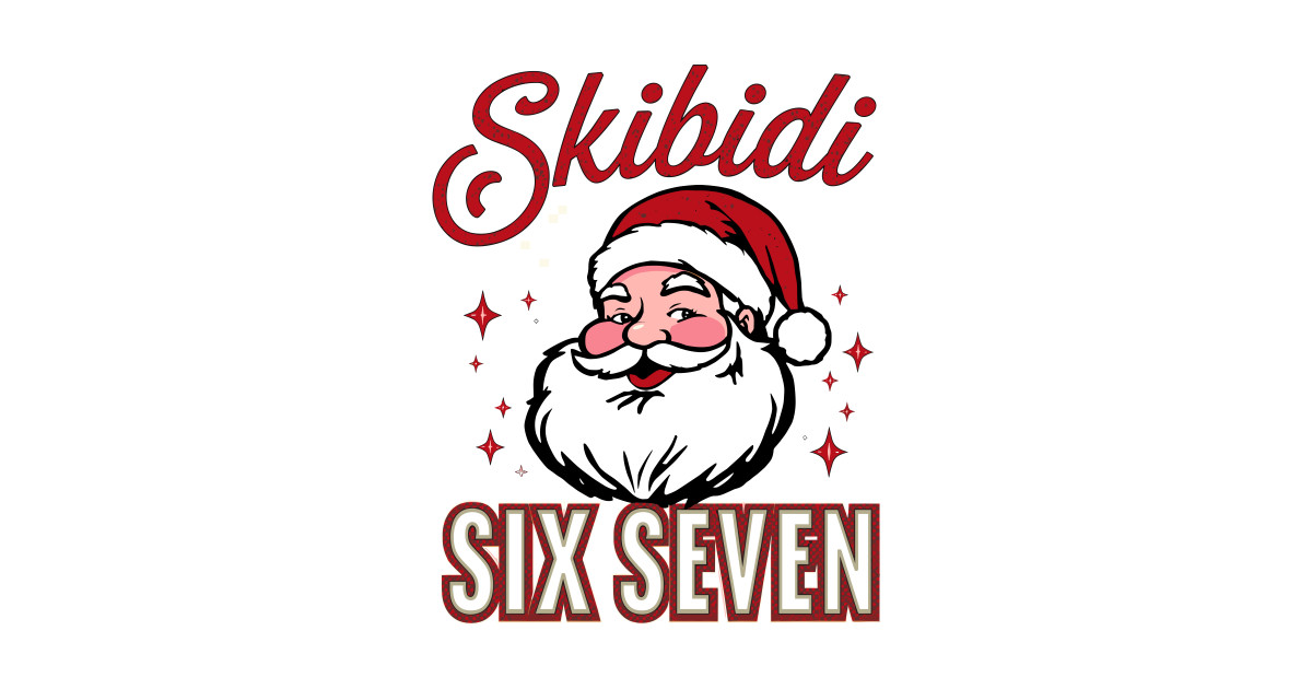 Skibidi Holiday Rizz 67 Christmas Meme Shirt - Skibidi Six Seven Funny ...