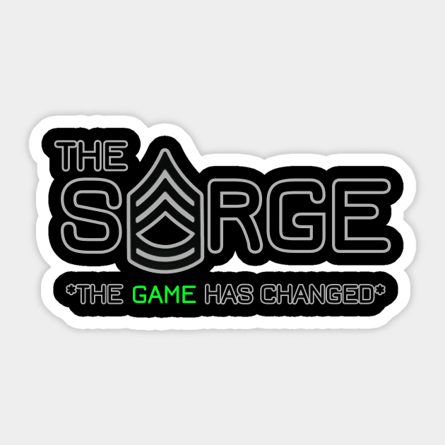 The Sarge Official Tee Shirt - Xwf - Sticker | TeePublic