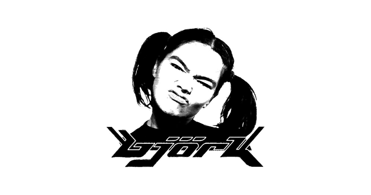 Bjork 90s Design - Bjork 90s Design - T-Shirt | TeePublic