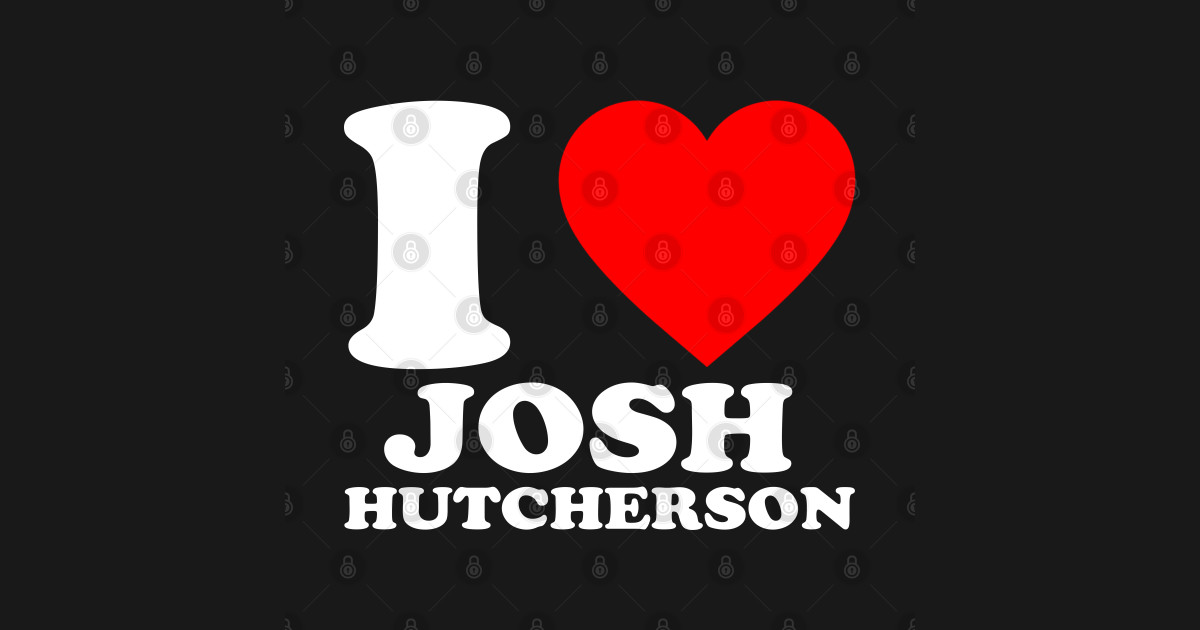 I Love Josh Hutcherson Movie TV Actor - I Heart Josh - T-Shirt | TeePublic