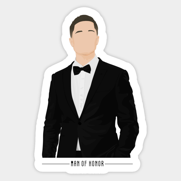 Man of Honor - Tim Bradford | The Rookie - The Rookie - Sticker | TeePublic