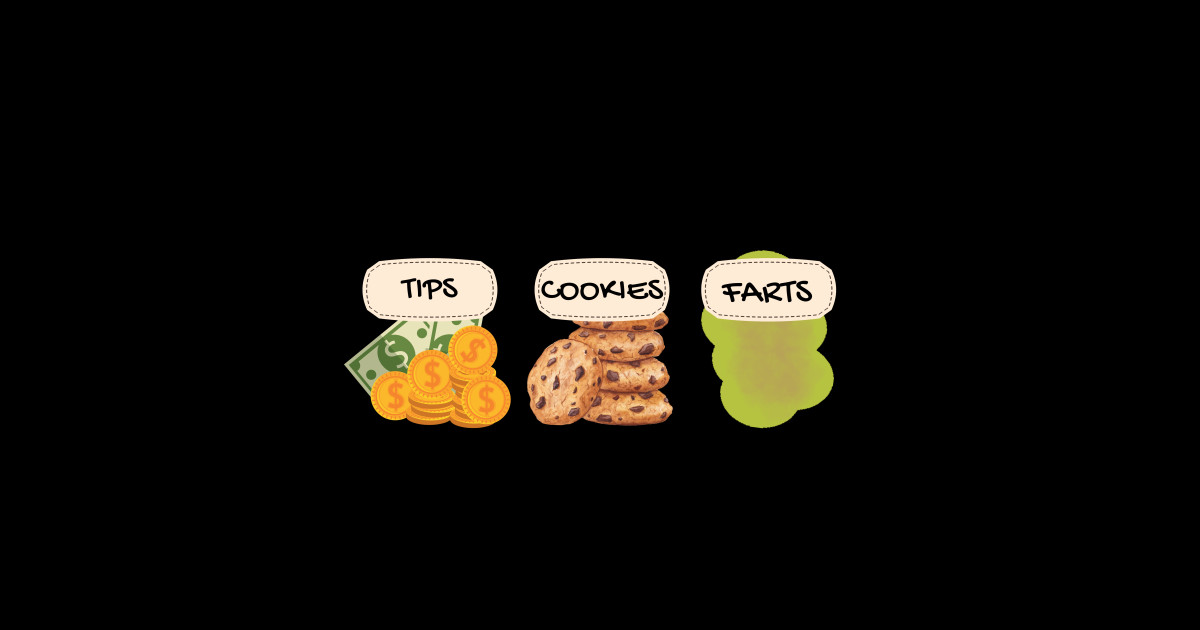 Fart Jar Cookie Jar and Tips - Fart Jar - Sticker | TeePublic