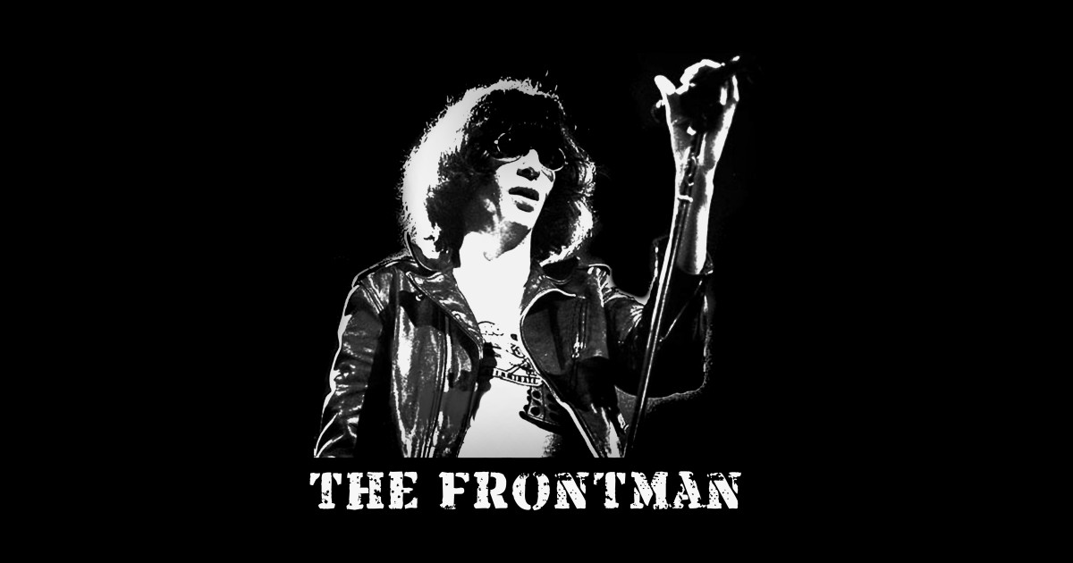 The frontman white joey - Band - Sticker | TeePublic