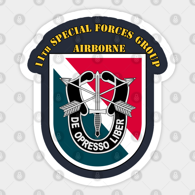 11th Special Forces Group - 11th Special Forces Group - Sticker | TeePublic