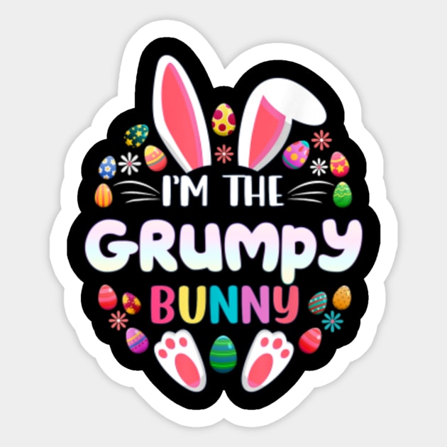 I’m the Grumpy Bunny – Easter Family Matching 2025 - Grumpy Bunny ...