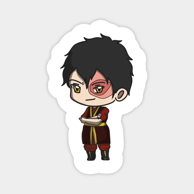 Avatar the Last Airbender Chibi Zuko Sticker - Avatar - Magnet | TeePublic