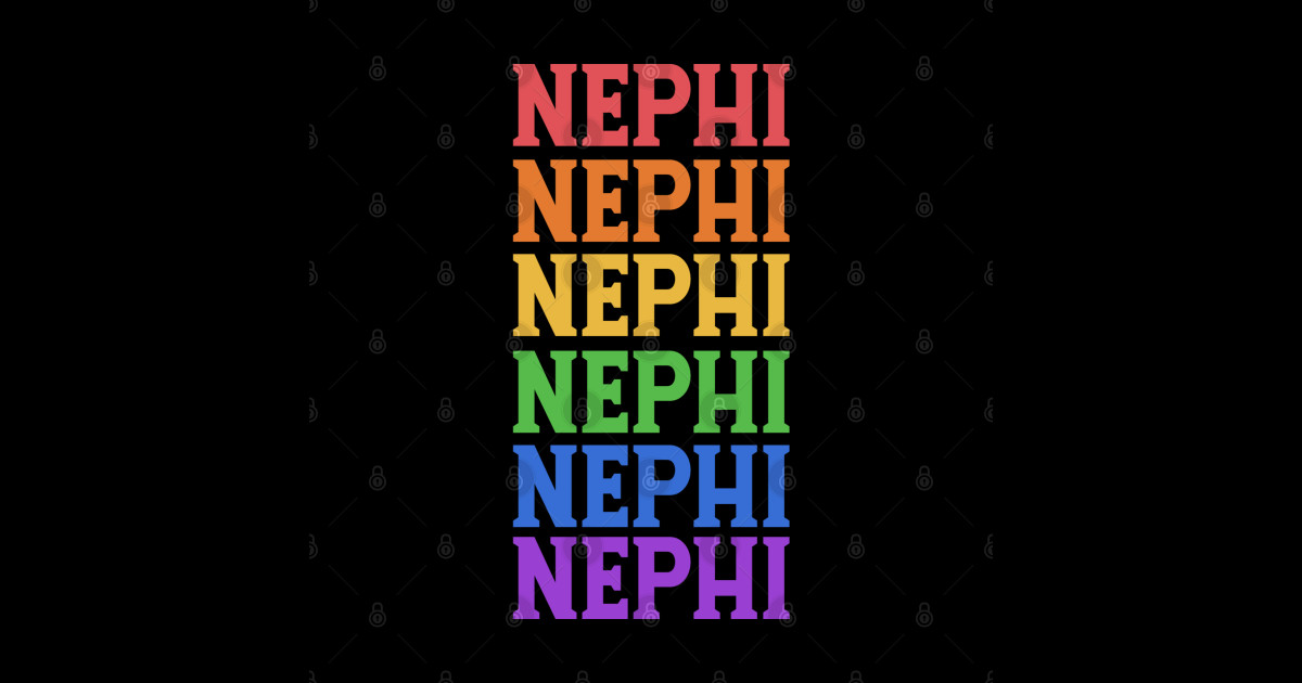 NEPHI CITY GOVERNMENT - Nephi - Sticker | TeePublic