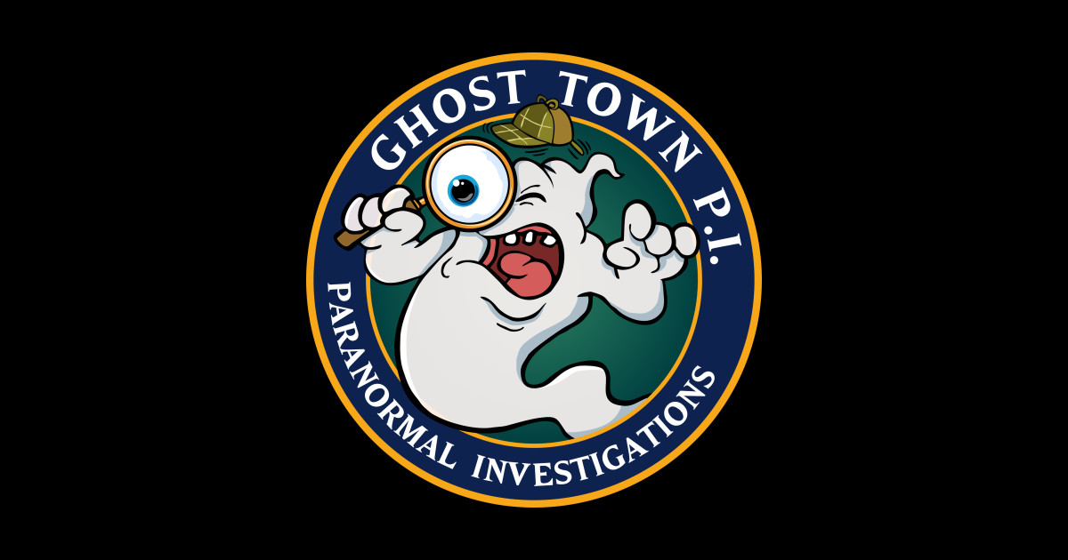 Ghost Town PI Logo - Ghost Town Pi - Sticker | TeePublic