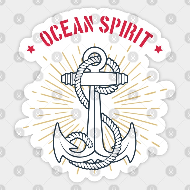 Nautical Emblem of Anchor and ropes classic retro template with wording ...