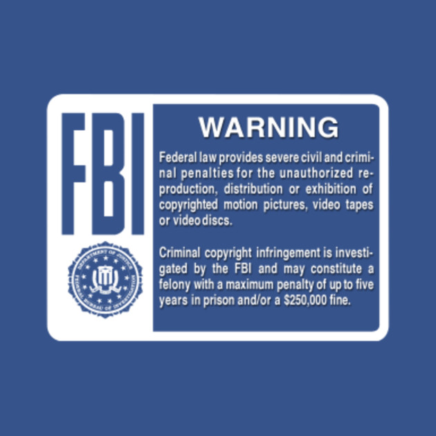 FBI Warning - D23 - Tank Top | TeePublic