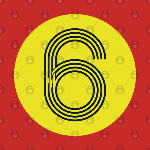 LUCKY NUMBER 6 - Lucky Number - Long Sleeve T-Shirt | TeePublic