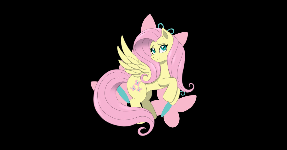 Fluttershy - Mlp Pony - Sticker | TeePublic