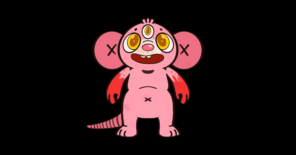 lab rat 25 - Halloween Rat - Sticker | TeePublic