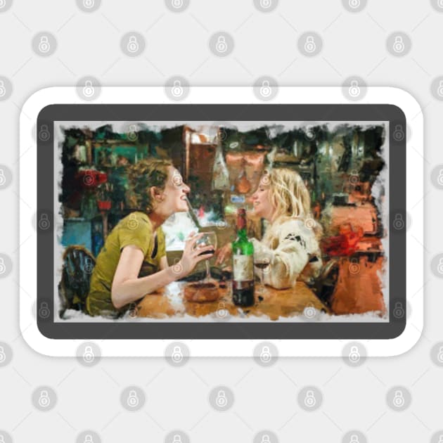 Fleabag and Boo - Fleabag - Sticker | TeePublic