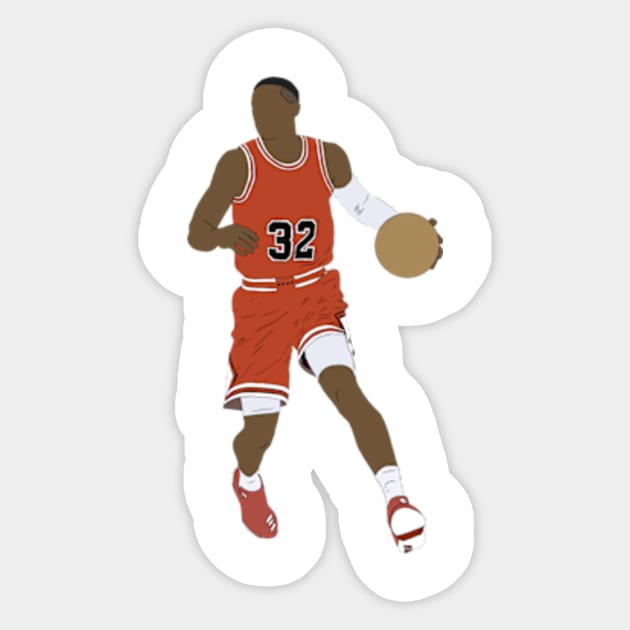 Kris Dunn Dribbling - Kris Dunn Dribbling - Sticker | TeePublic