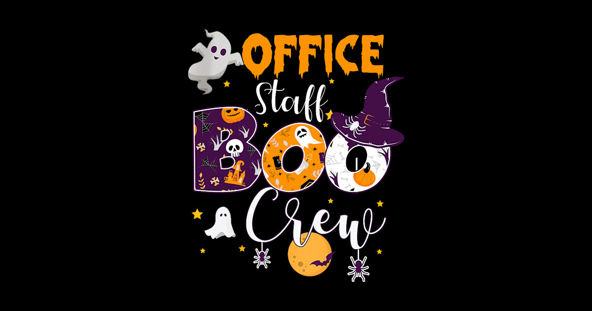 Office Staff Boo Crew Matching Halloween Costume - Boo Crew Costume ...