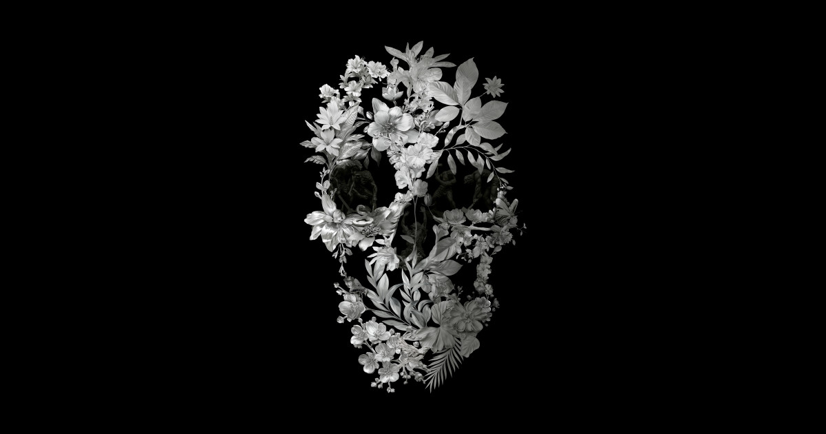 Solid Skull - Skull - Sticker | TeePublic