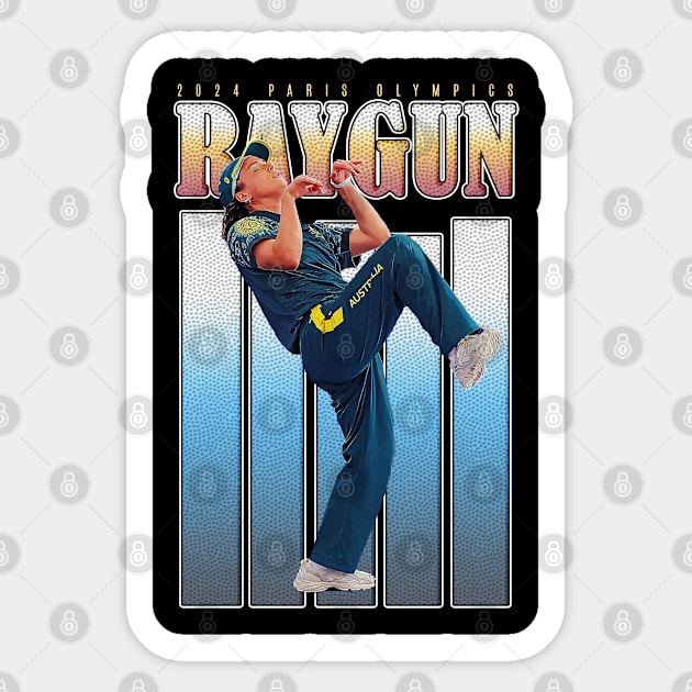 Raygun 2024 Paris Olympics - Raygun - Sticker | TeePublic