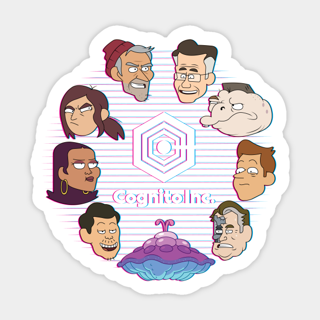 Inside Job - Cognito Inc. - Inside Job - Sticker | TeePublic